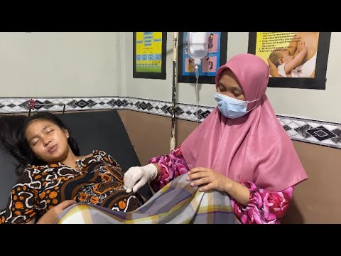 Melahirkan anak pertama | ibu sampai menangis saat kontraksi  #melahirkan #bidandiandanish 