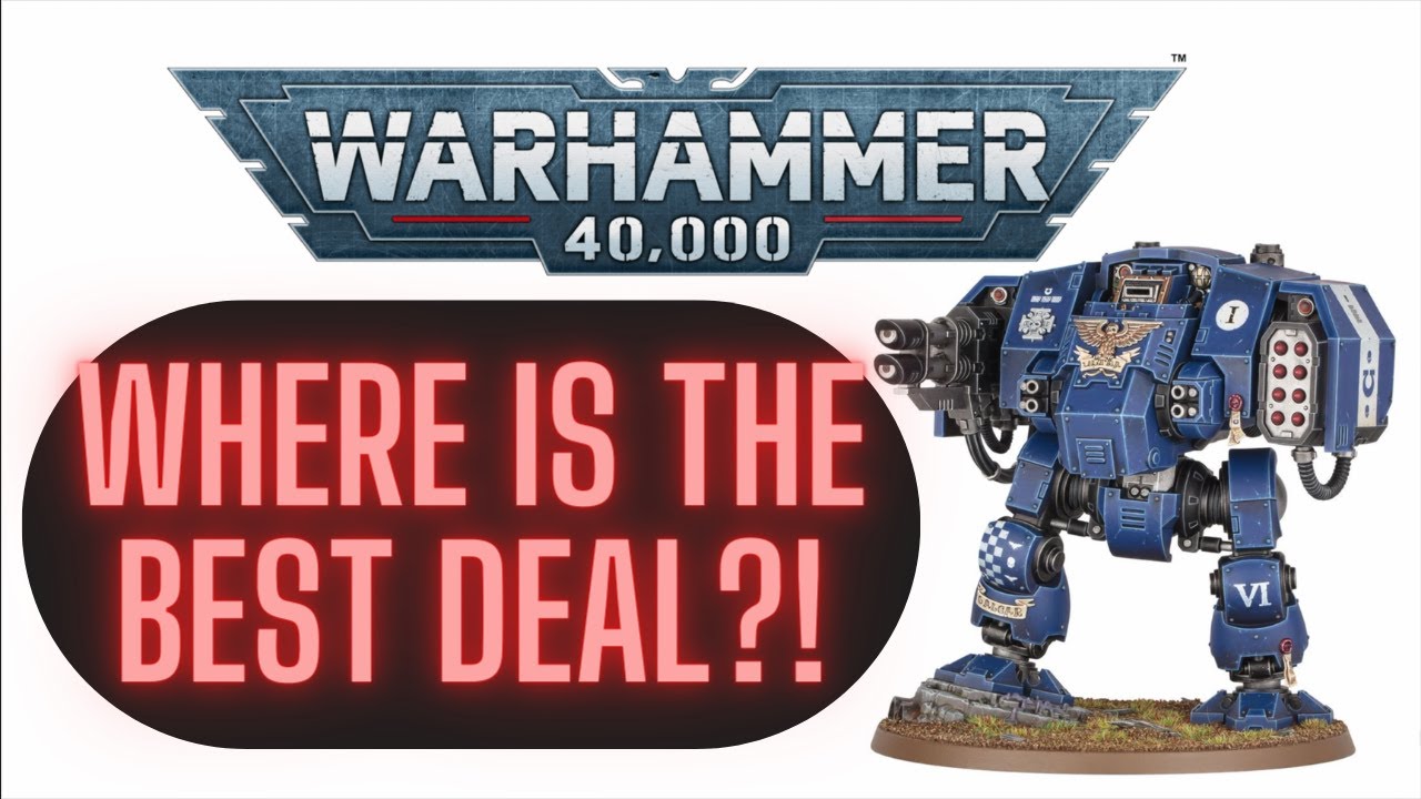 Where to Buy Your First Warhammer 40k Models | Beginner's Guide - YouTube