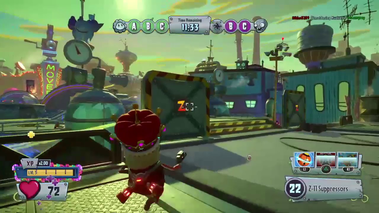 PVZ gw2 multiplayer(With funny comment to speech) - YouTube