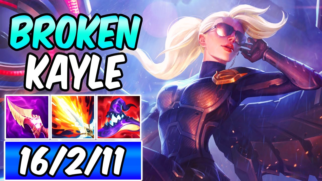 BROKEN KAYLE FULL AP BURST GAMEPLAY | Best Build & Runes | League of ...