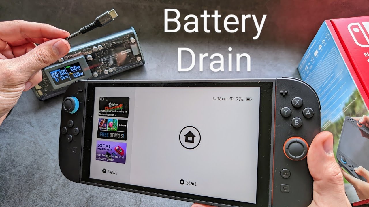 FIX - Nintendo Switch 2 Battery Drain - Battery Discharges itself while ...