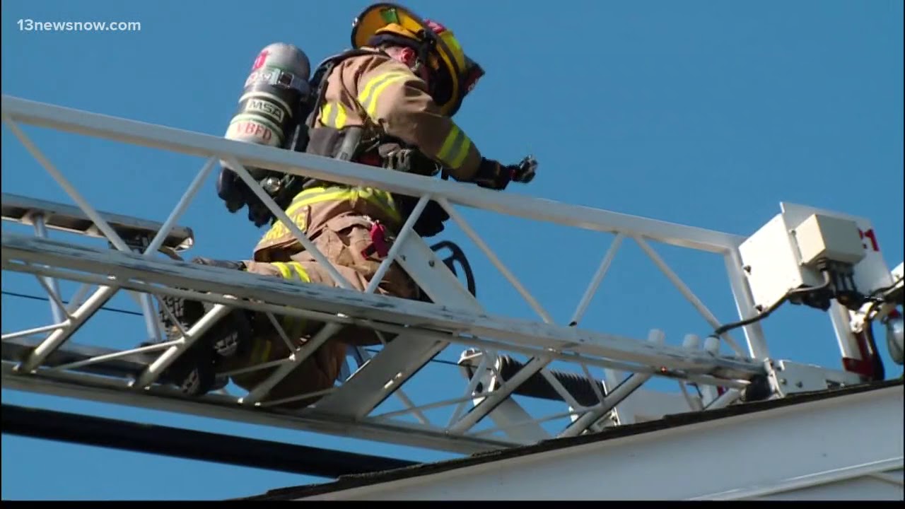 Va. Beach Fire Department refreshes training - YouTube