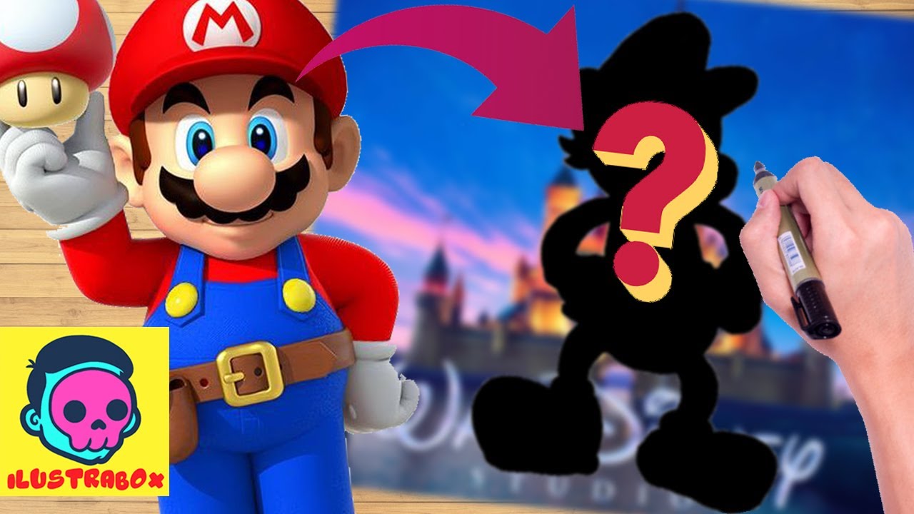 como dibujar a mario bros estilo disney | how to draw mario bros disney ...
