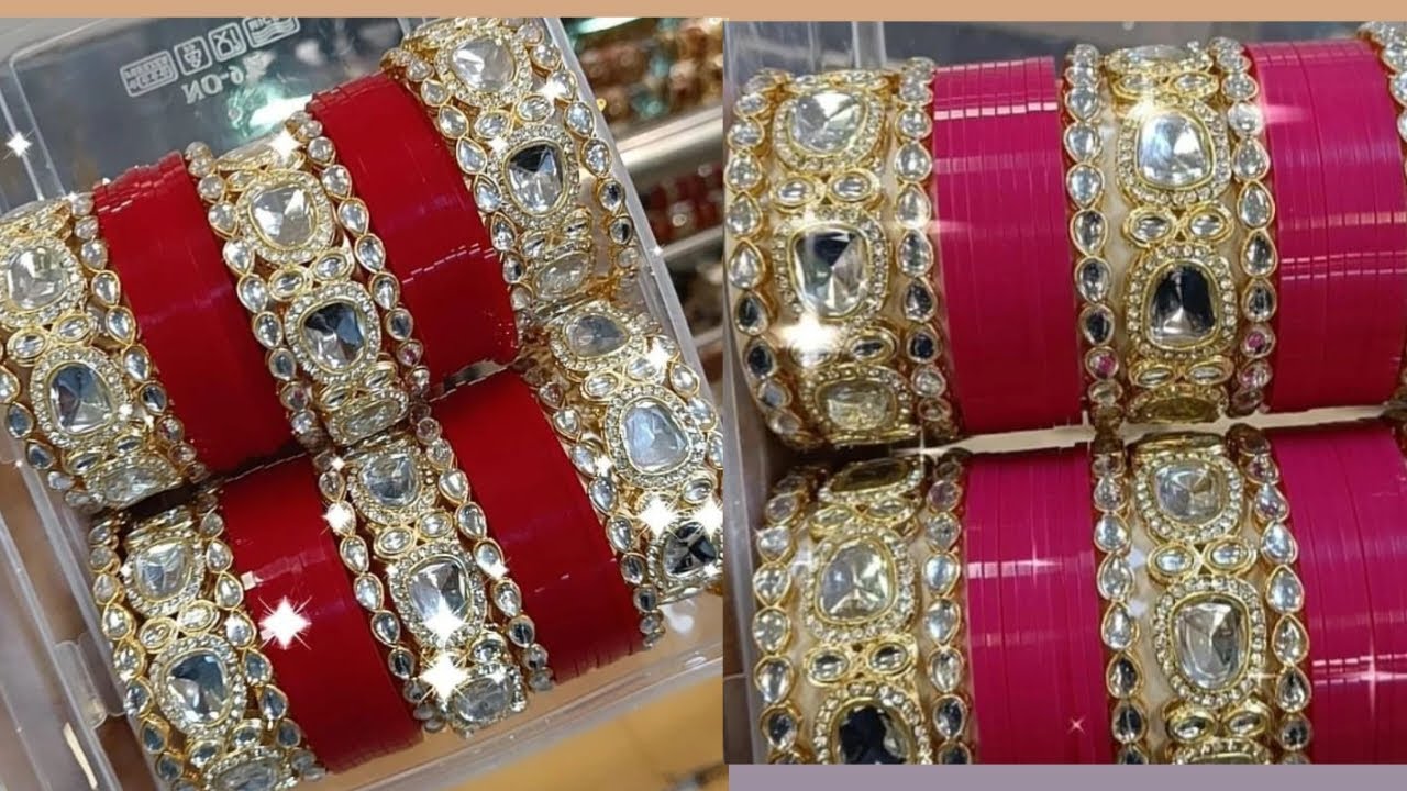 2024 latest beautiful chuda design//newly married bridal chuda - YouTube