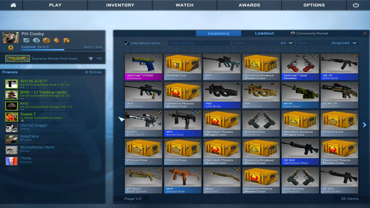 CS:GO Items wont show in inventory. - YouTube