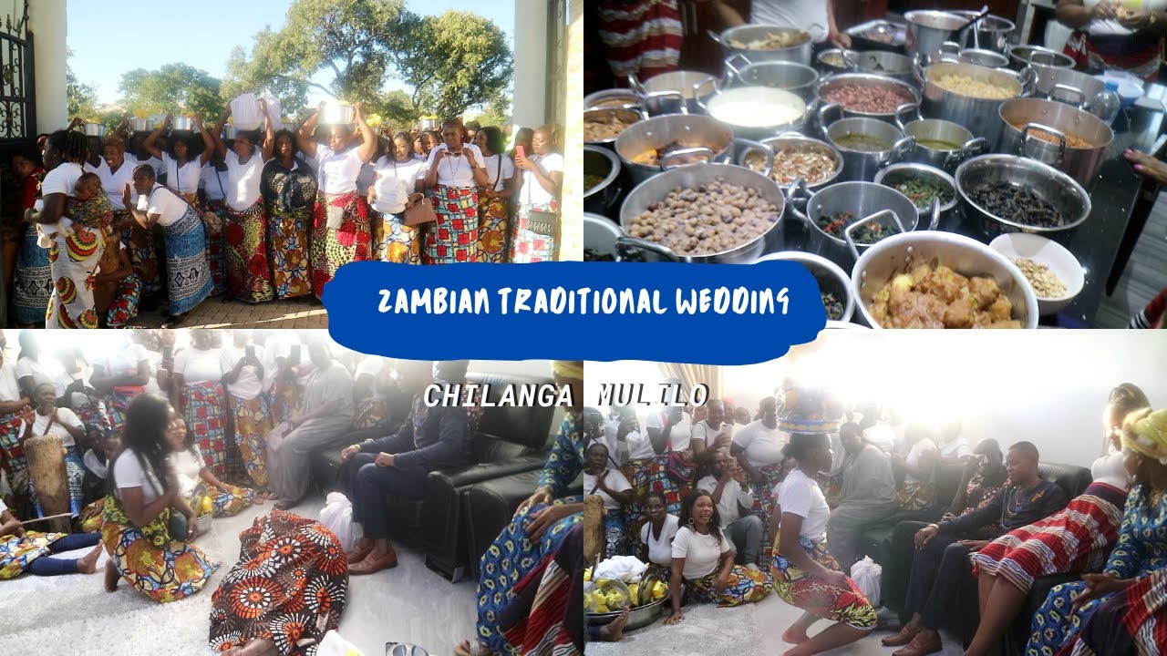 A ZAMBIAN TRADITIONAL WEDDING | | CHILANGA MULILO ( male side) - YouTube