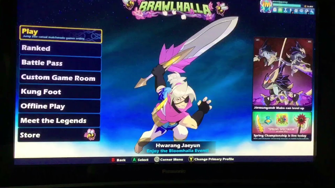 How To equip avatars and titles in Brawlhalla - YouTube