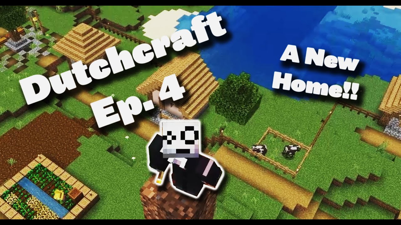 Dutchcraft Ep 4 - VILLAGE TIME!!! - YouTube