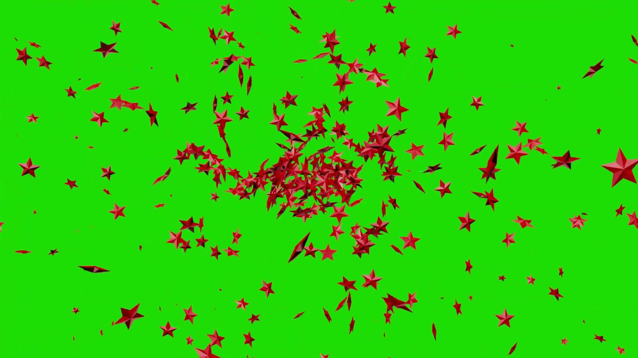 Stars Green Screen - YouTube