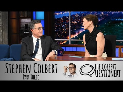 Stephen Colbert Takes The Colbert Questionert - PART THREE
