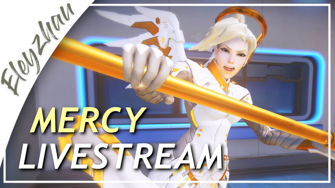 Live Streaming Mercy Games! 🤍 - Mercy Season 28 (Overwatch) - YouTube