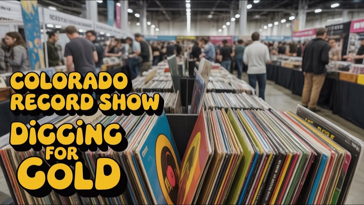 Digging For Vintage Vinyl At The Colorado Record Show! - YouTube