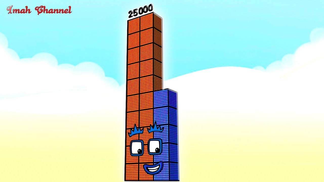 Numberblocks 25000 fan Made - YouTube