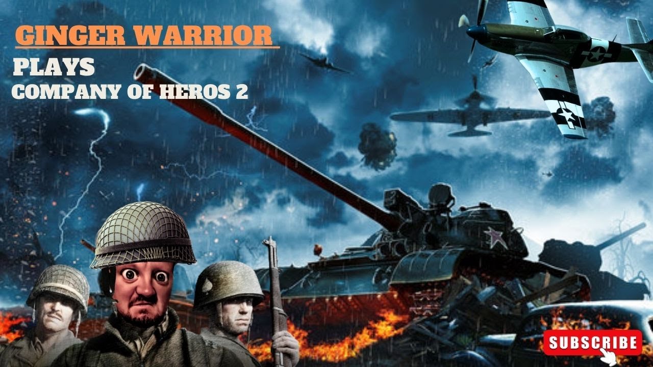 Strategy Tuesdays - Ginger warrior Plays Company of heros 2 - YouTube