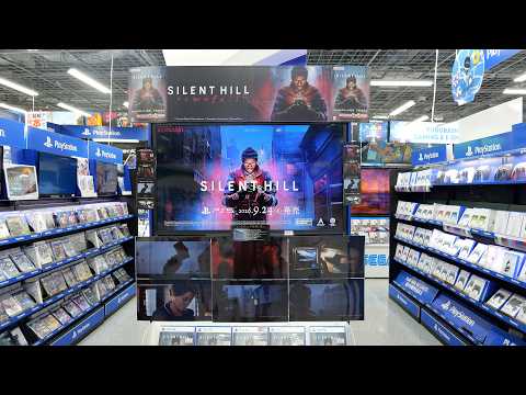 Silent Hill: Townfall - Pre-Order Display | Yodobashi Akihabara | Tokyo, Japan (Raw B-Roll Archive)
