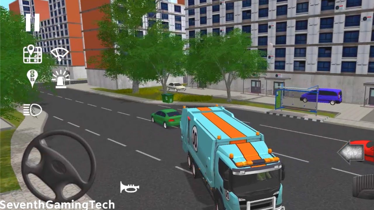 SCANLINE NOVA - Race ♻️♻️♻️ Trash Truck Simulator Mobile Gameplay ...