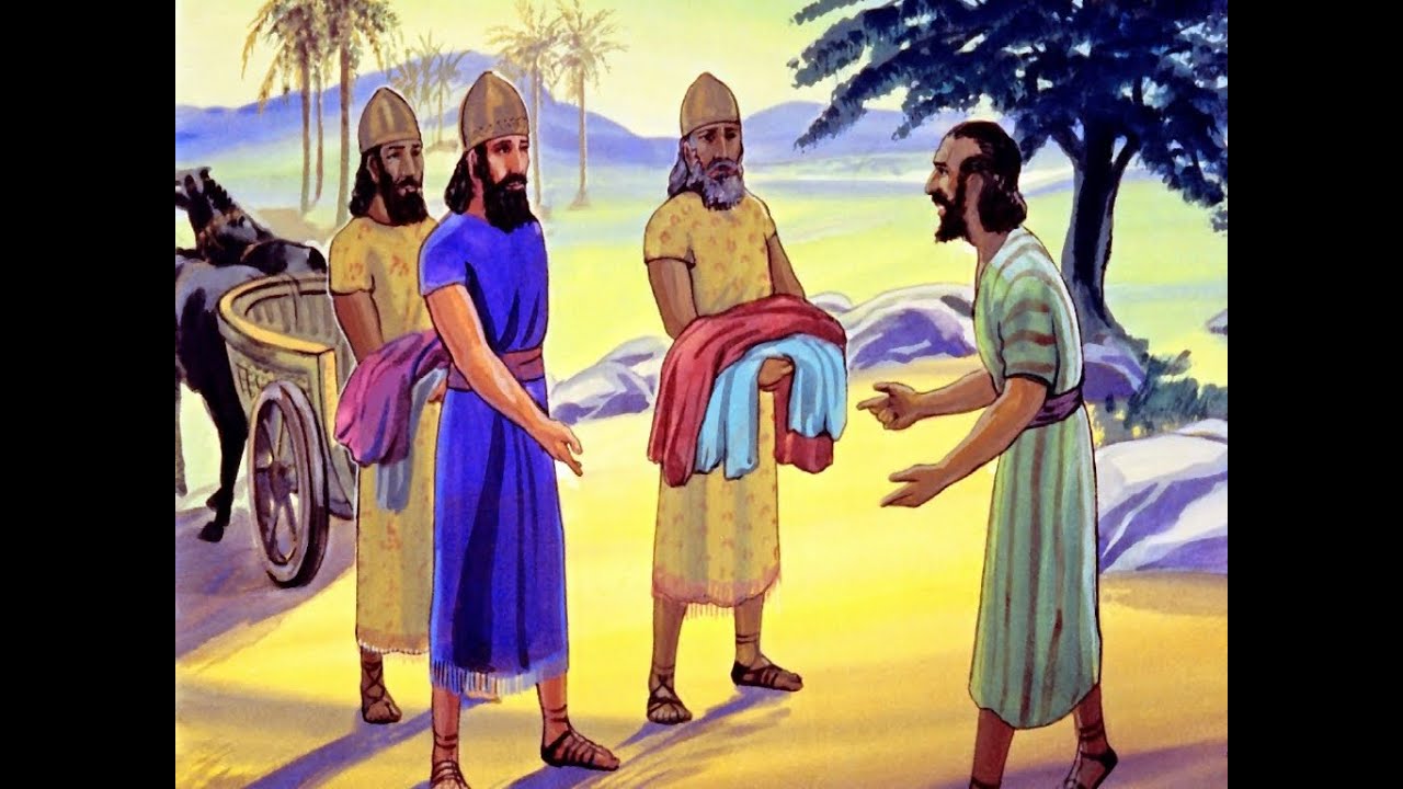 ELISHA AND NAAMAN STORY||SIS SHEEBA PRASANTH ||Telugu sunday school ...