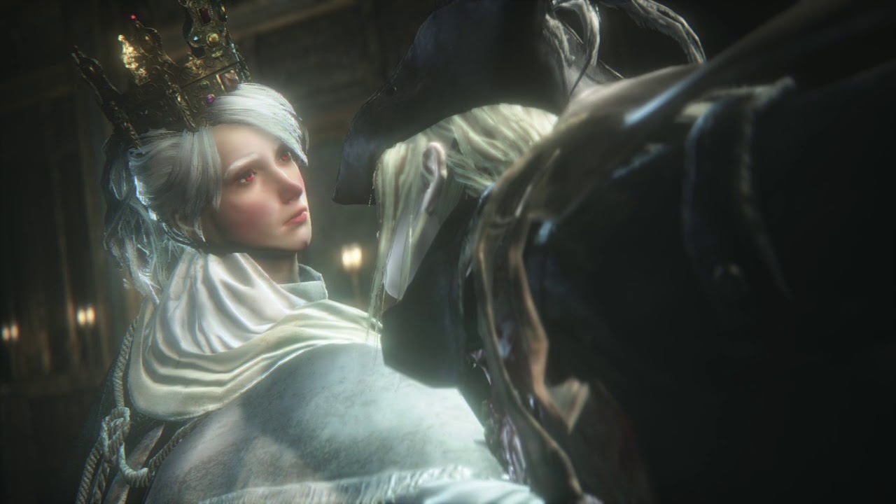 Bloodborne™ Lady Maria of the Astral Clocktower Cutscene - YouTube