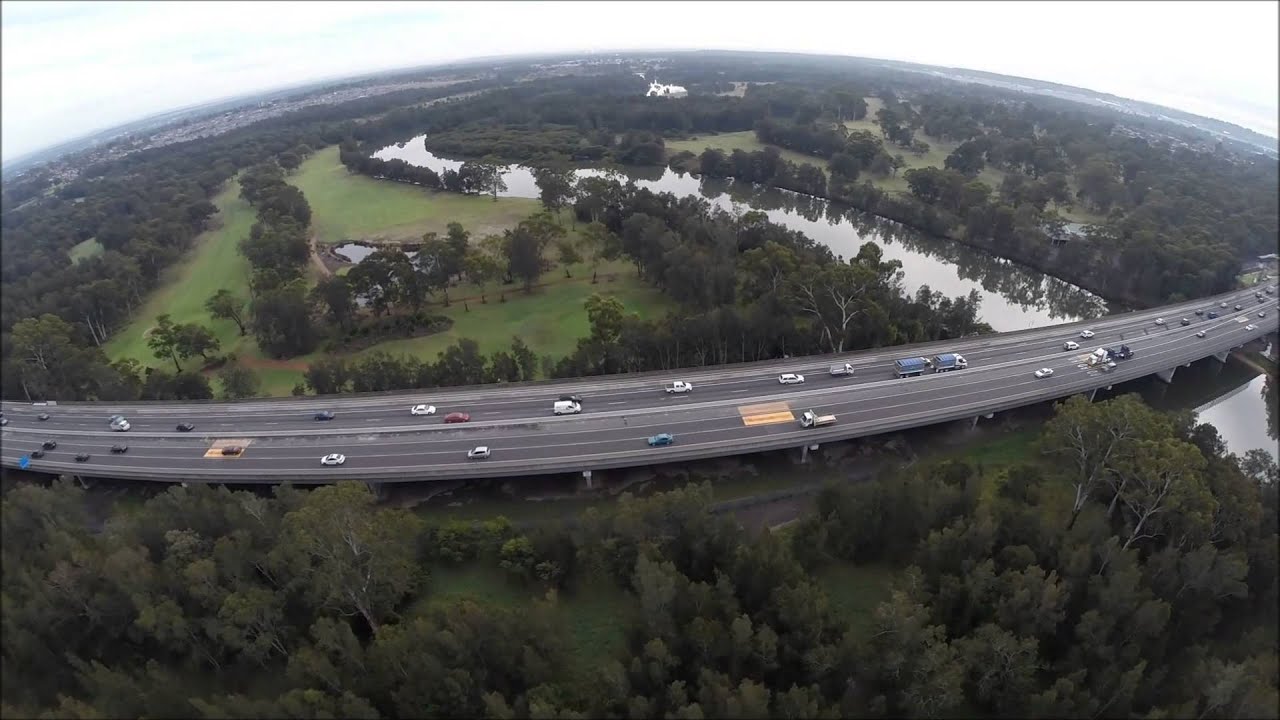 M5 Motorway Sydney Hamondille 12-6-14 0830h - YouTube