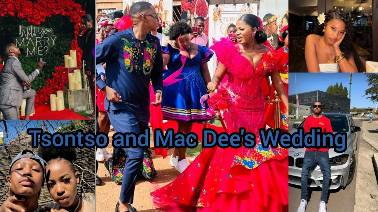 Mac Dee and Tsontso's wedding, lobola and proposal.🔥🔥 #wedding # ...