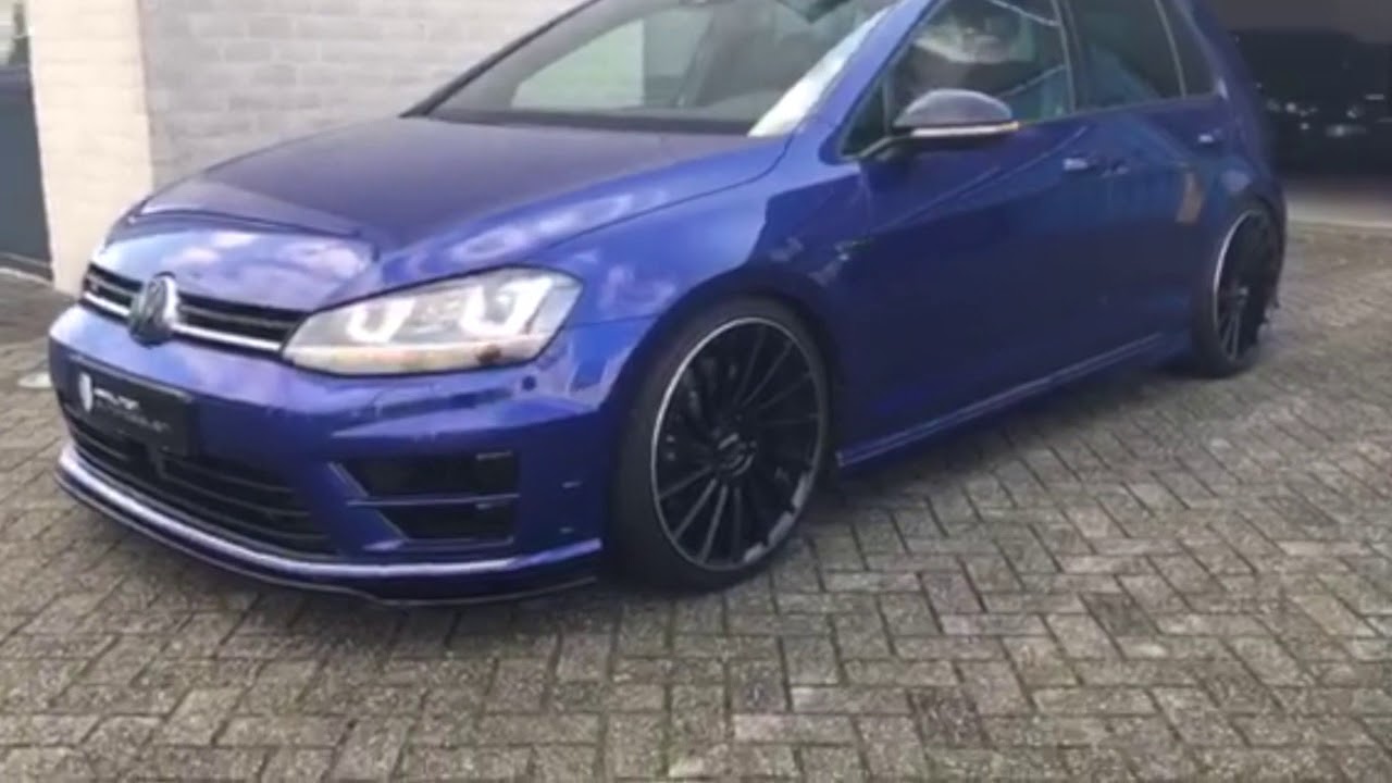 Golf VII R Blauw 1 - YouTube