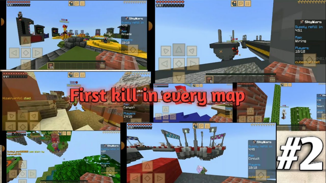 first kill in every map part2 / #2 - YouTube
