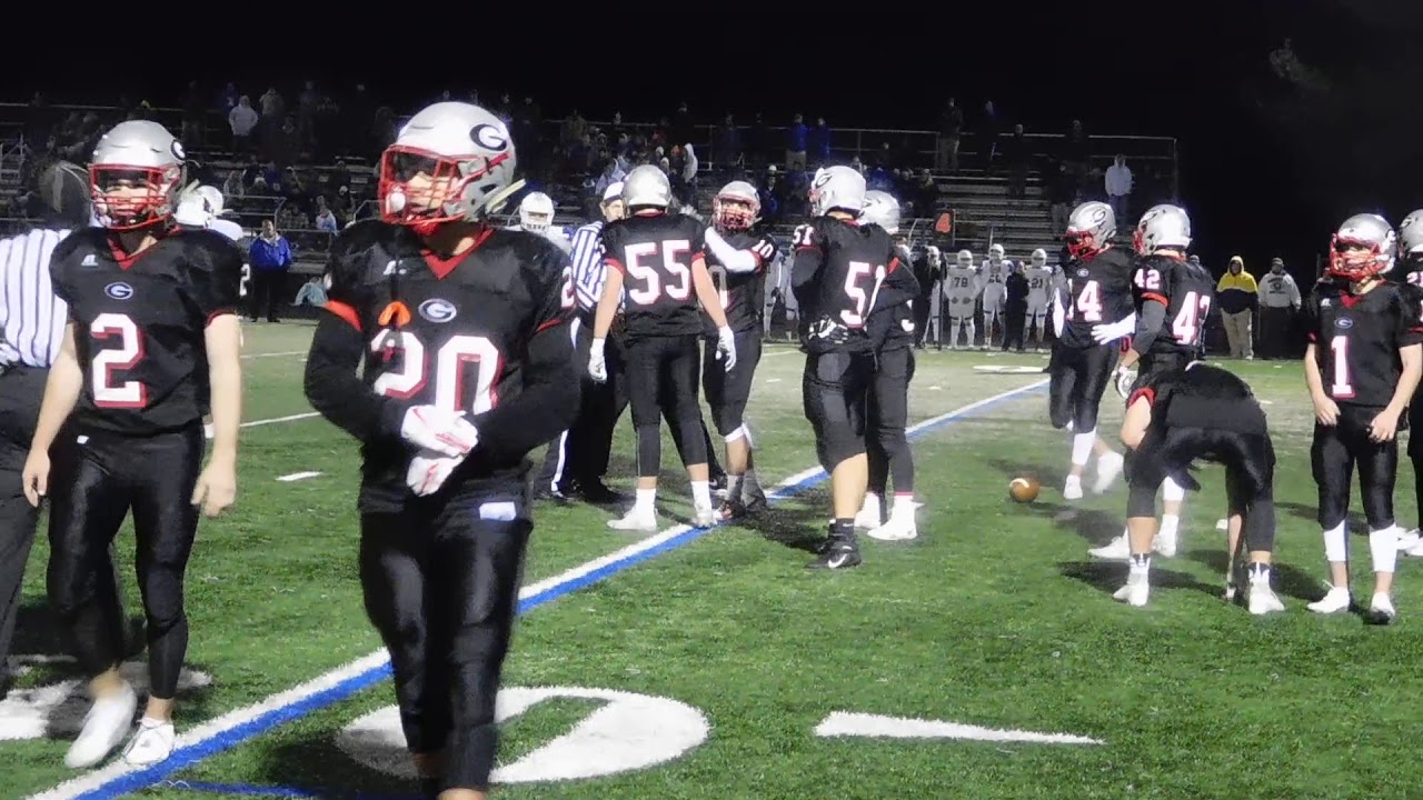 Kent run Liberty/Glenelg football 2A West second round 11/15/19 - YouTube