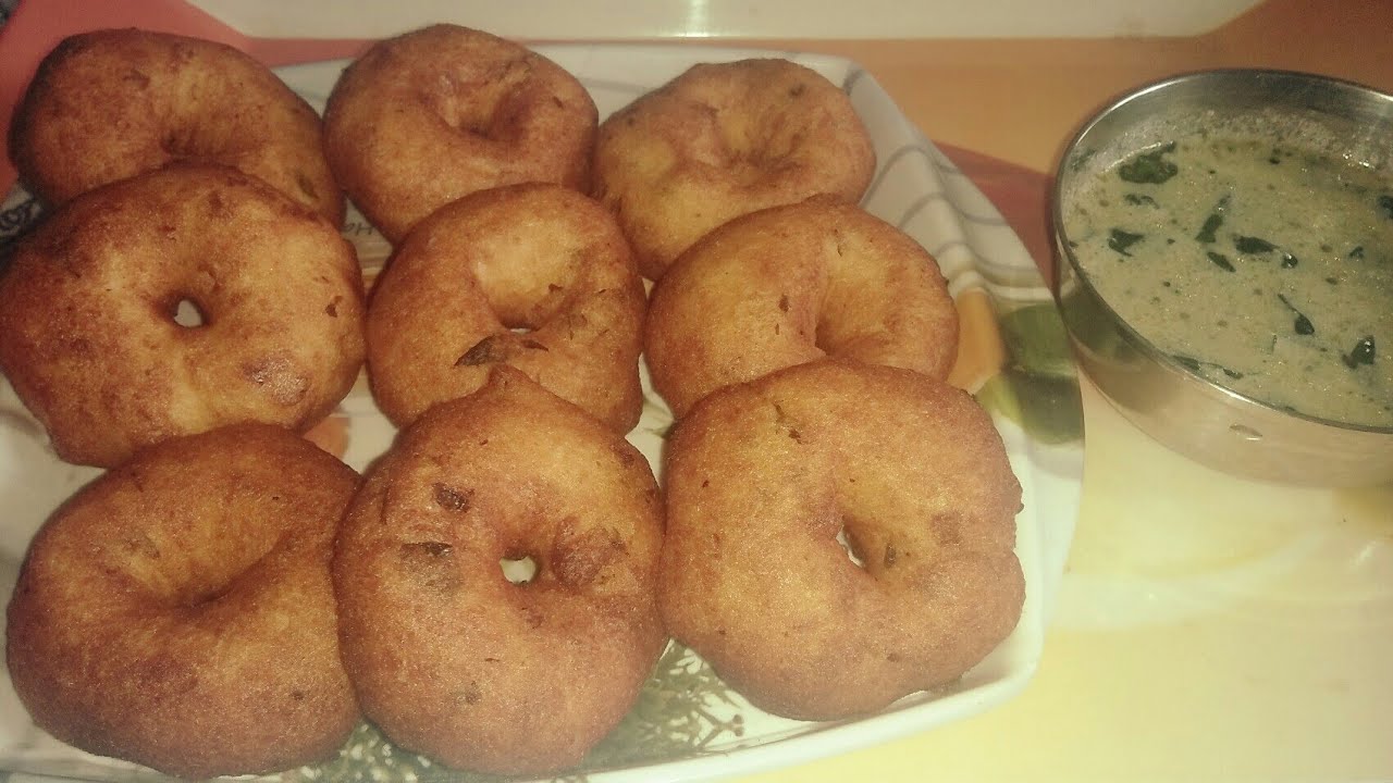 Masale Uddina Vade Recipe In Kannada / How To Make Uddina Vade Recipe ...
