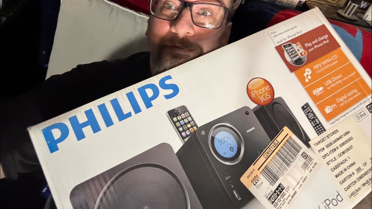 Philips Music Cube Mini Stereo System Unboxing And Review! - YouTube