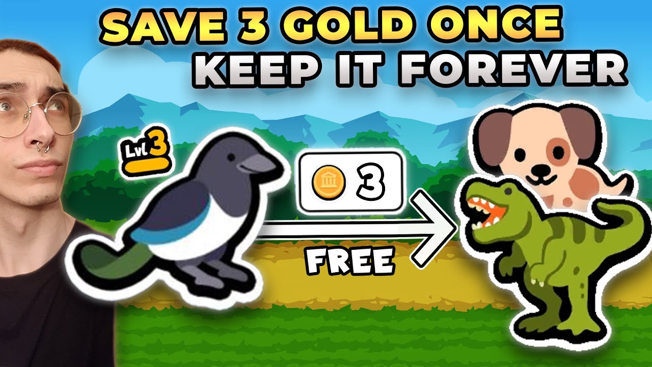 Free T-Rex & Puppy Abilities With The New Lvl 3 Magpie! (Super Auto ...