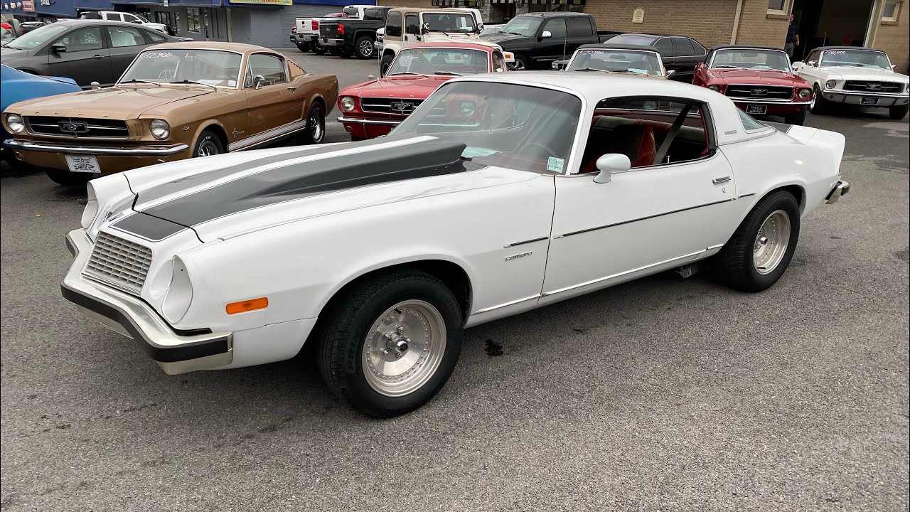 Test Drive 1975 Chevrolet Camaro Type LT SOLD $12,900 Maple Motors ...