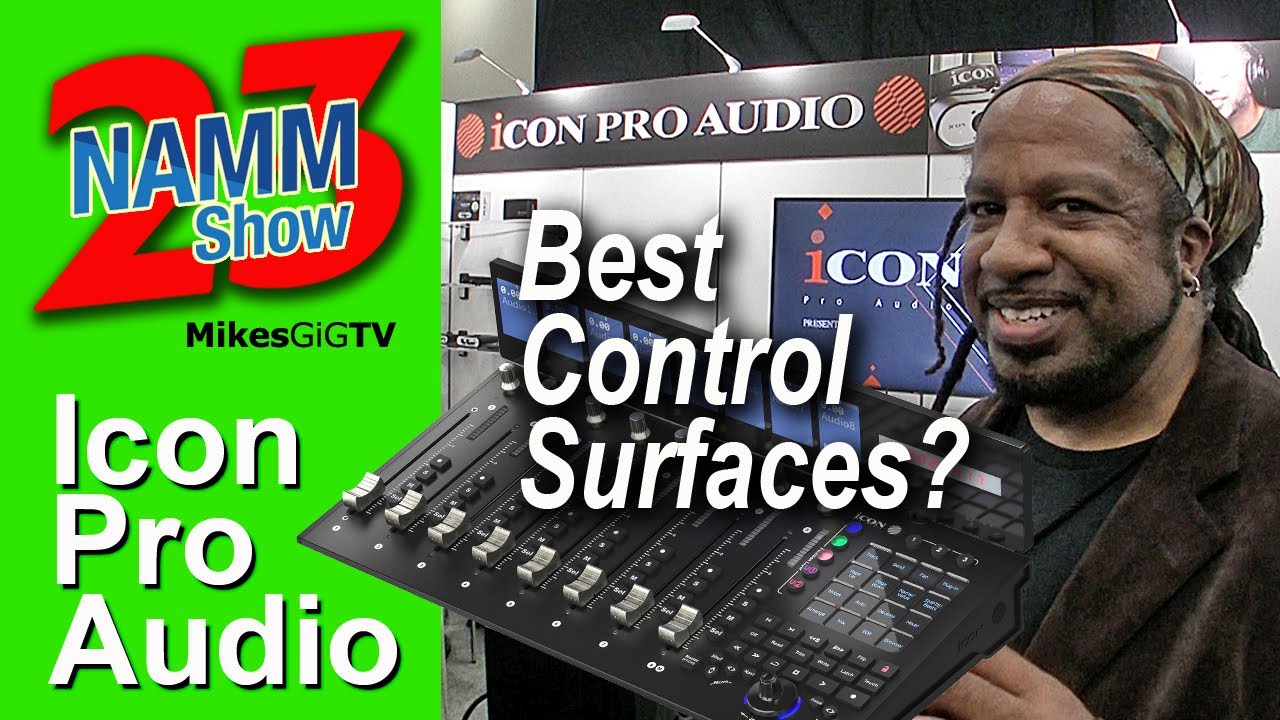 Icon Pro Audio at NAMM 2023 | MikesGigTV - YouTube