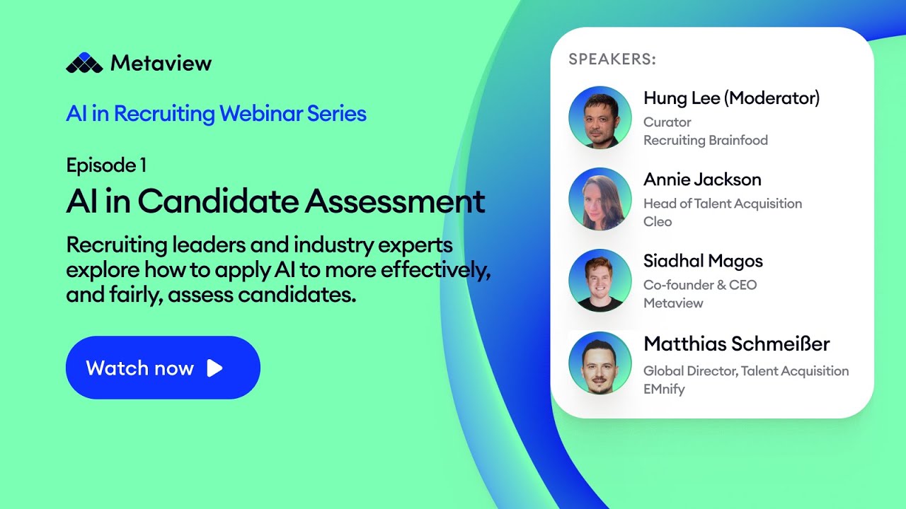 AI in Candidate Assessment - YouTube