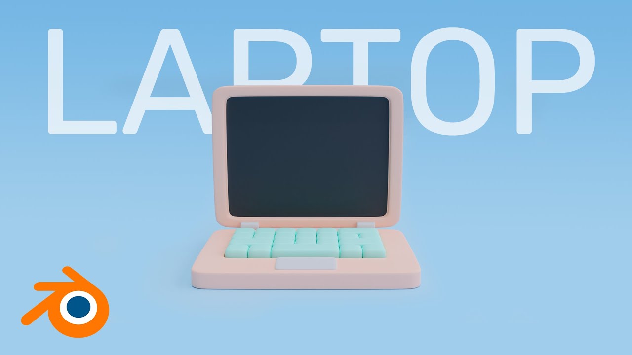 How to create Laptop | Blender Beginner Tutorial - YouTube