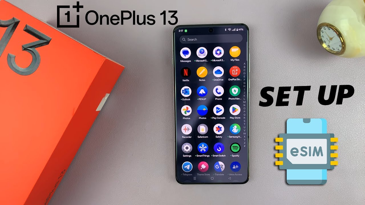 How To Set Up eSIM On OnePlus 13 - Full Guide - YouTube