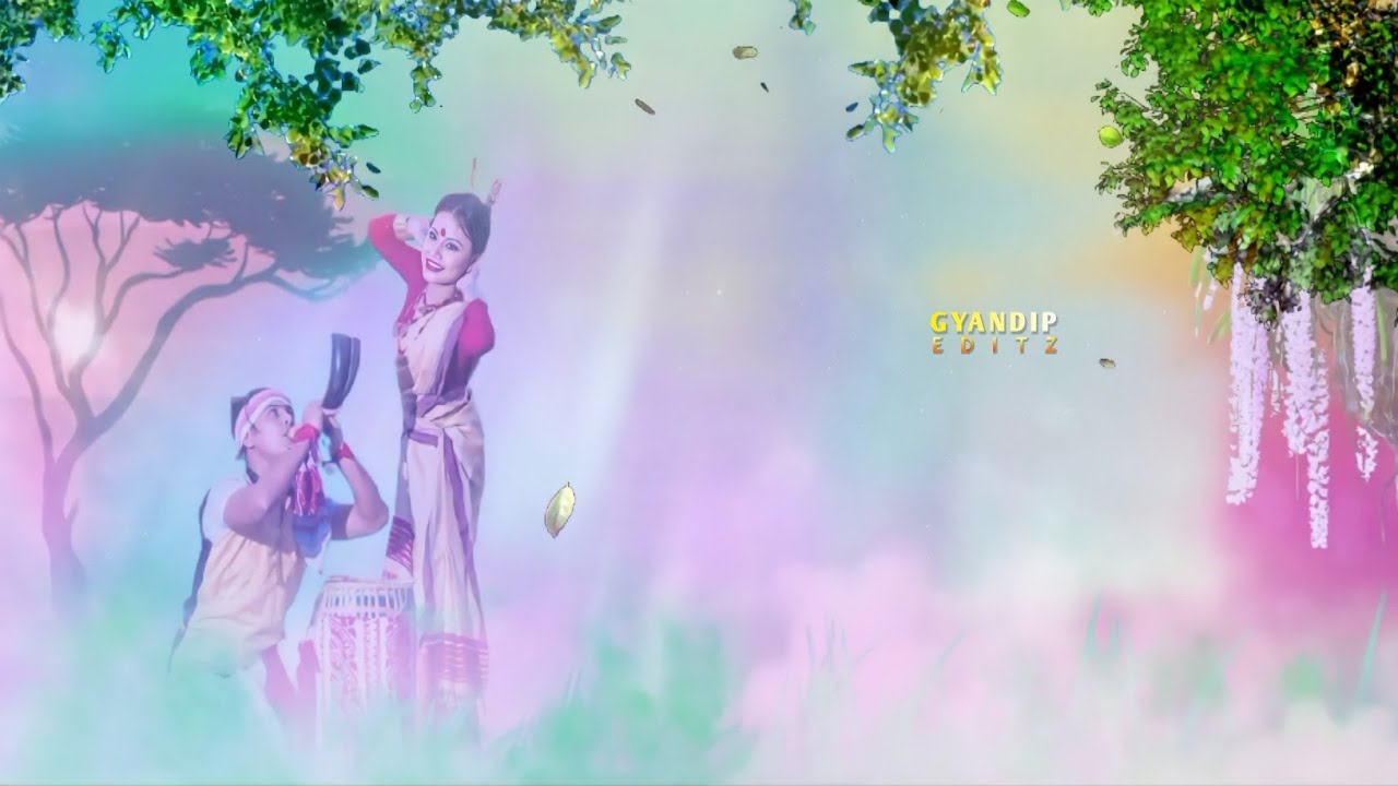 Bihu Background For Lyrical Video 2022 - So N So Assamese #Gyandip ...