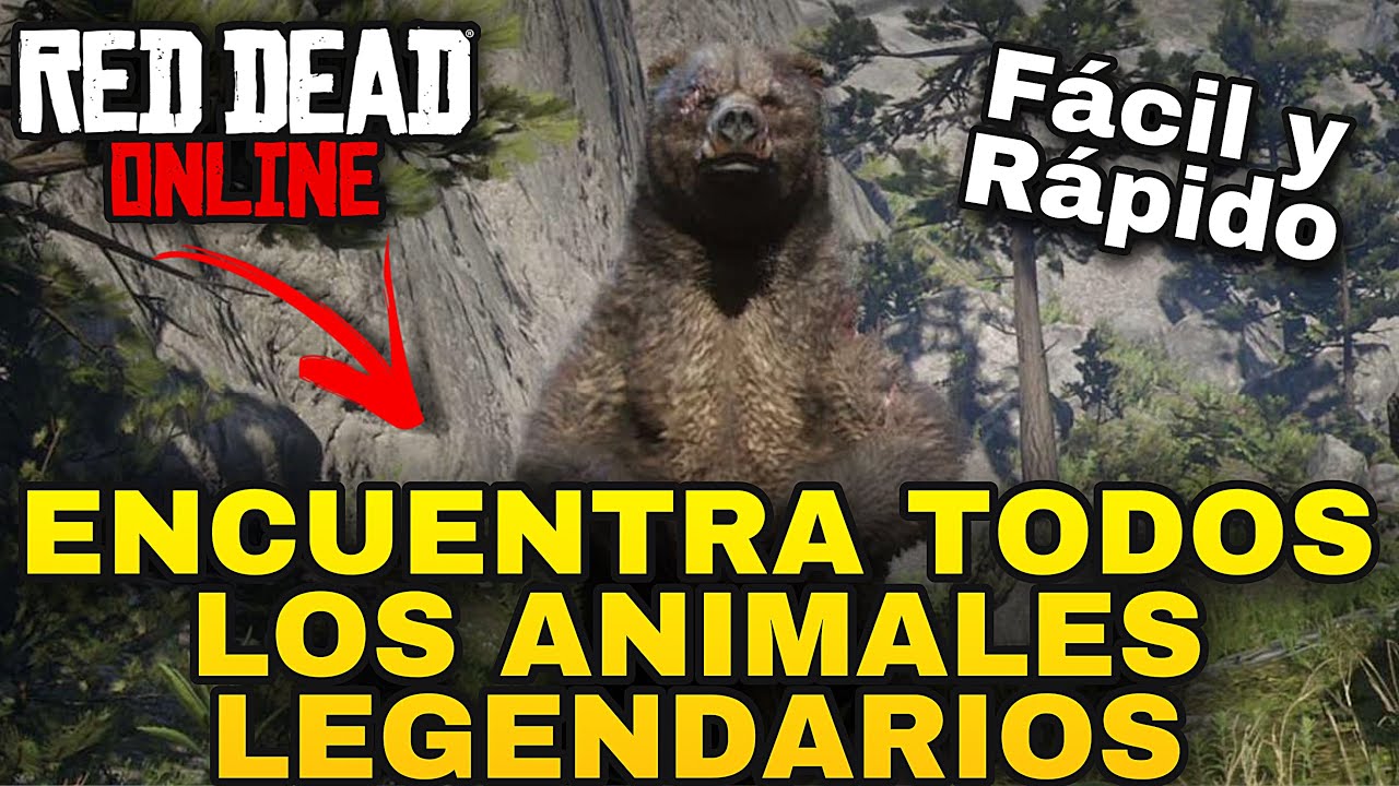 Red Dead Online 😱MÉTODO O TRUCO UNICO😱 encuentra todos los animales ...