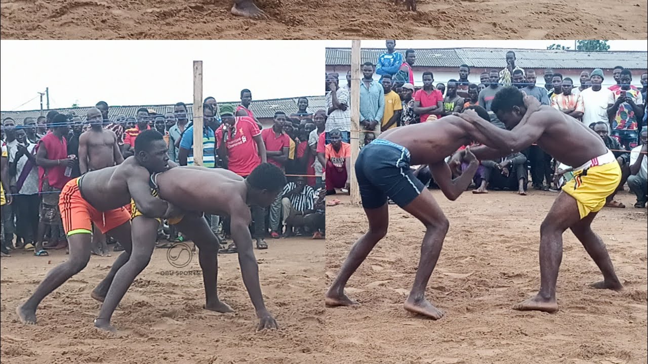 7th Traditional Wrestling Open Championship at Ashaiman - YouTube