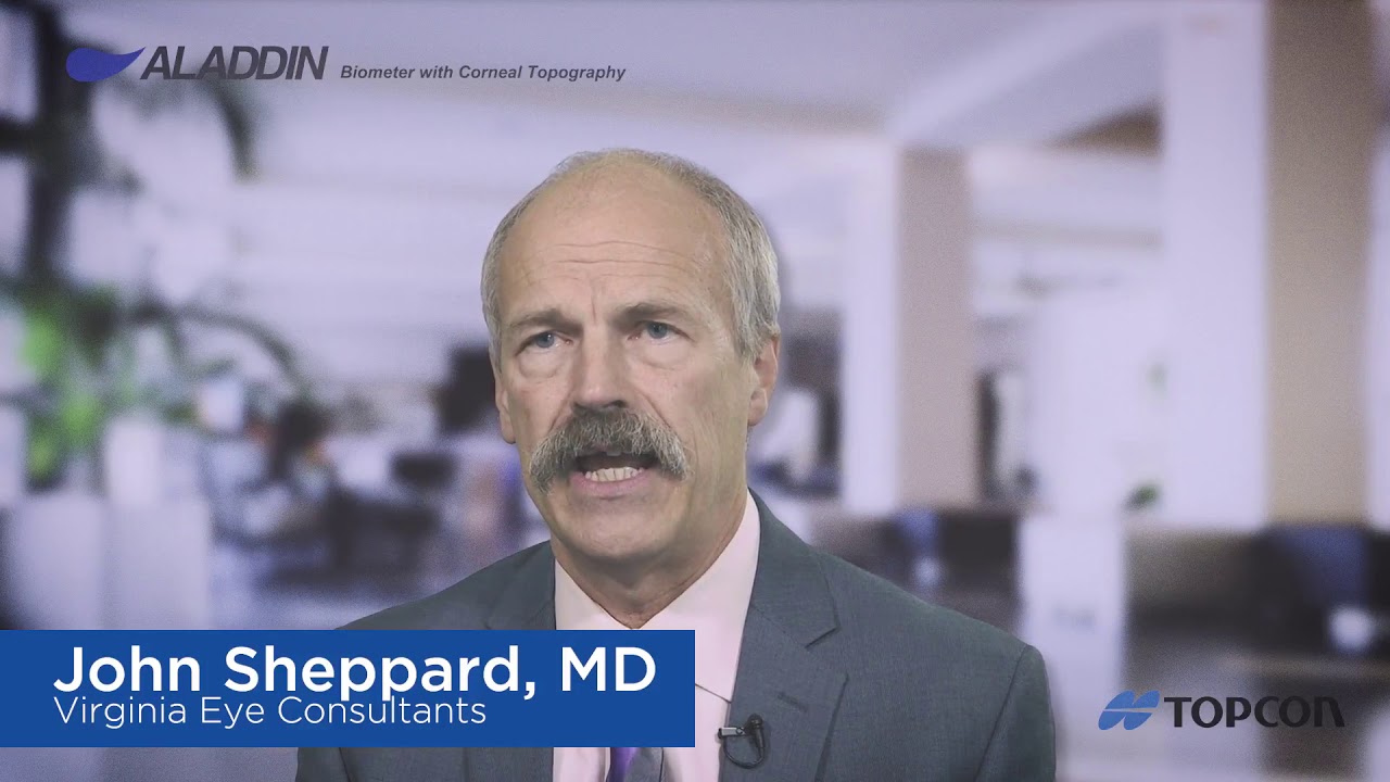 Aladdin Combining topography and biometry Dr Sheppard - YouTube