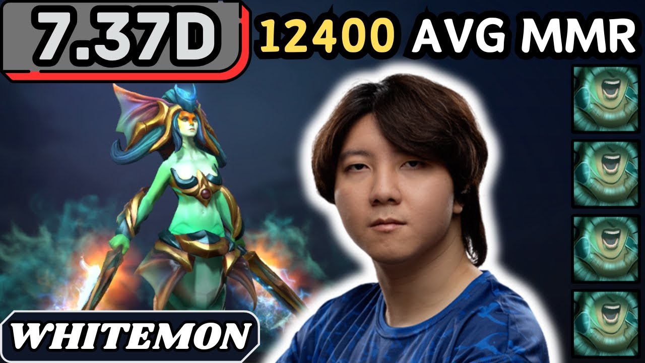 7.37d - Whitemon NAGA SIREN Hard Support Gameplay 25 ASSISTS - Dota 2 ...