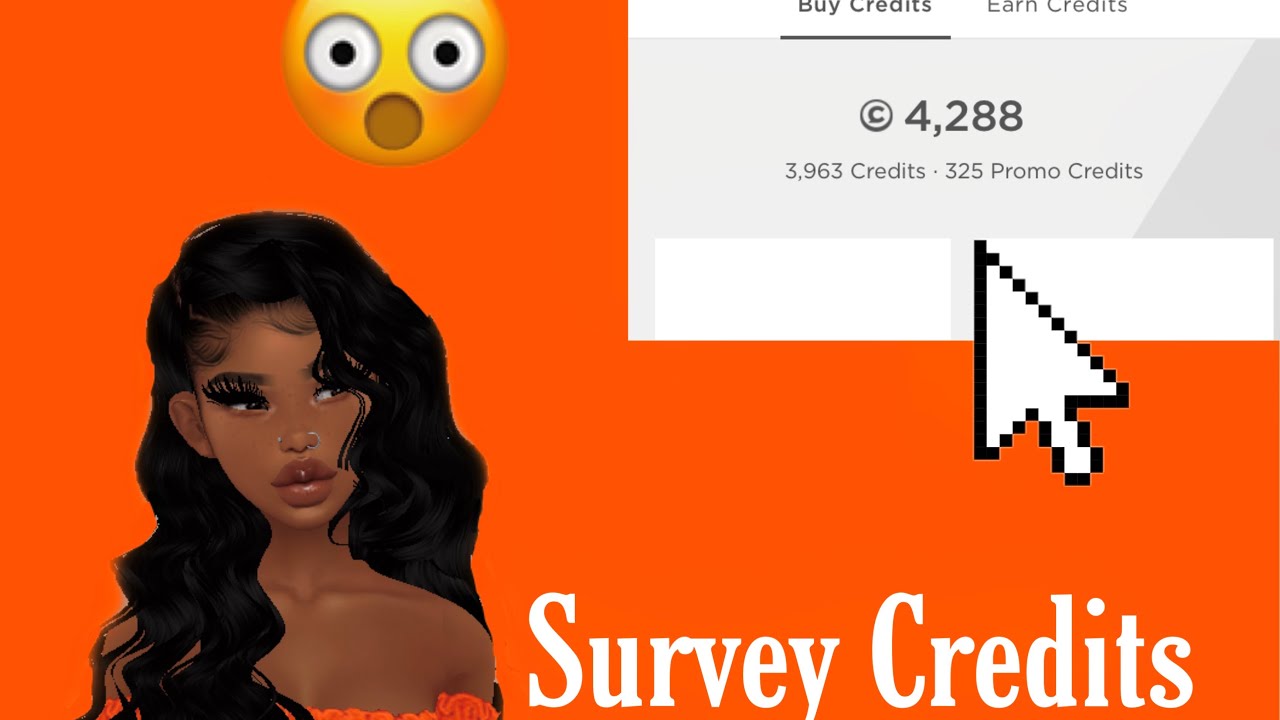 How to get Imvu credits doing surveys!!! It works!! - YouTube