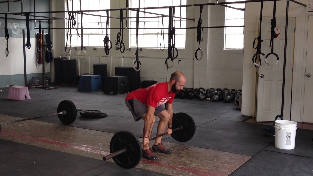 Paradiso CrossFit - Clean Pull Demo - YouTube