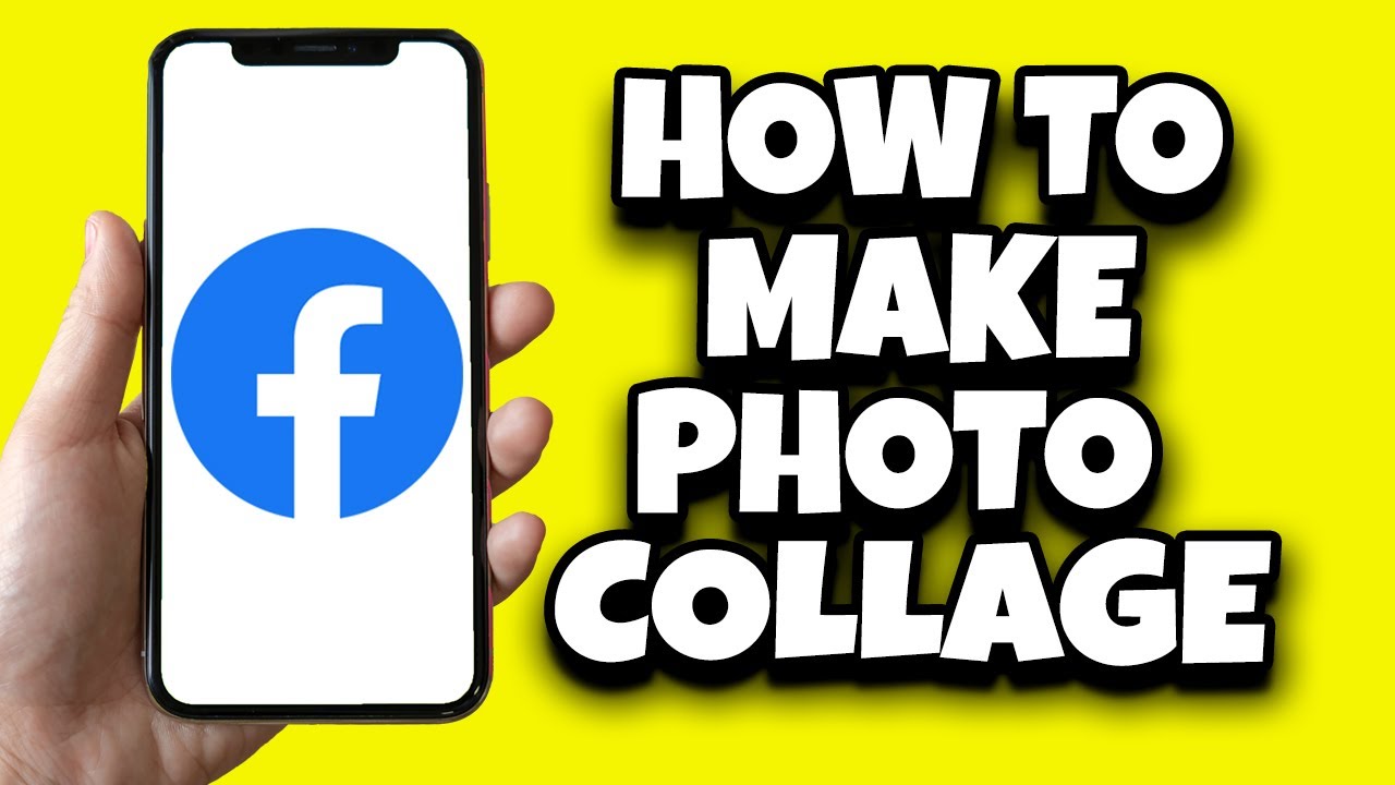 How To Make Photo Collage In Facebook Story (2023) - YouTube