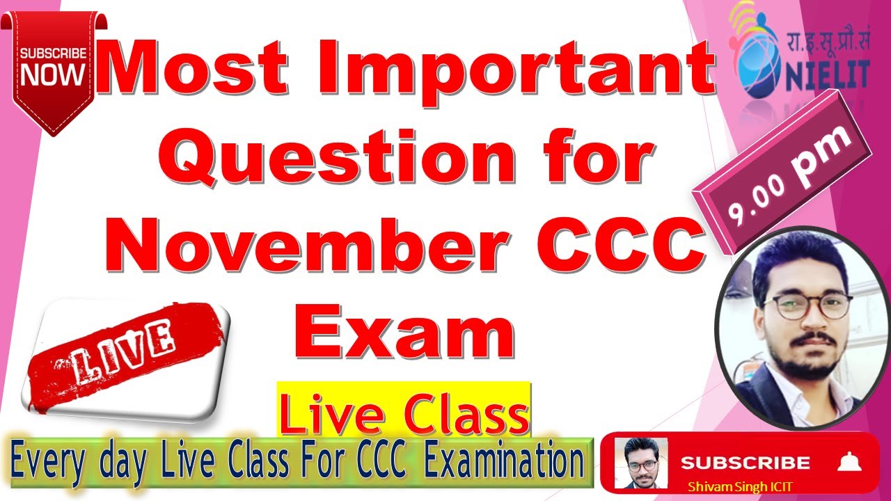 🔴Most Important Full Forms for November CCC Exam|Set 1 |O Level |M1R5 ...