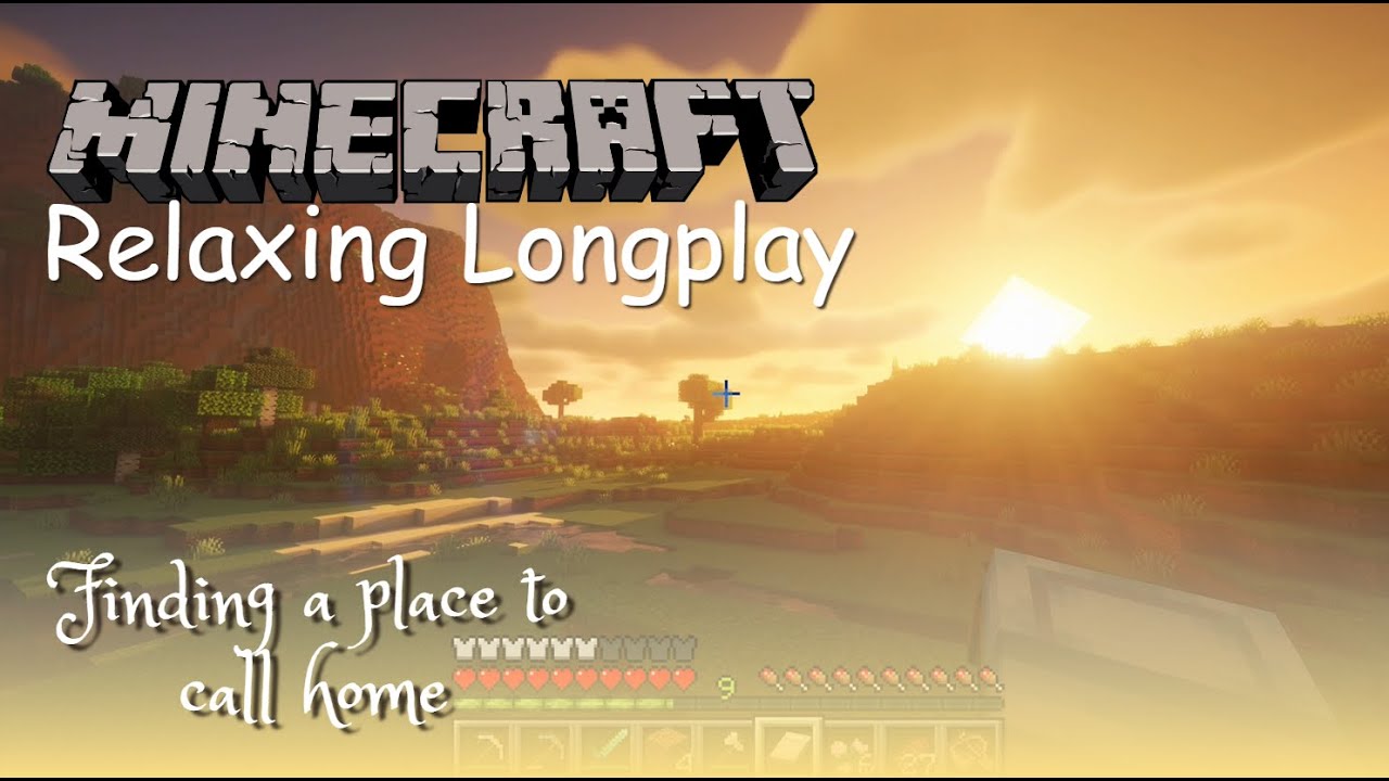Relaxing Minecraft Longplay | Finding a Place to Live (No Commentary ...
