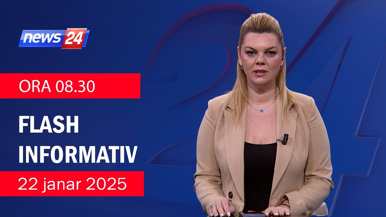 📢🗓 22 janar 2025 Flashi Informativ ne News24 ne studio Nisida Tufa (Ora ...