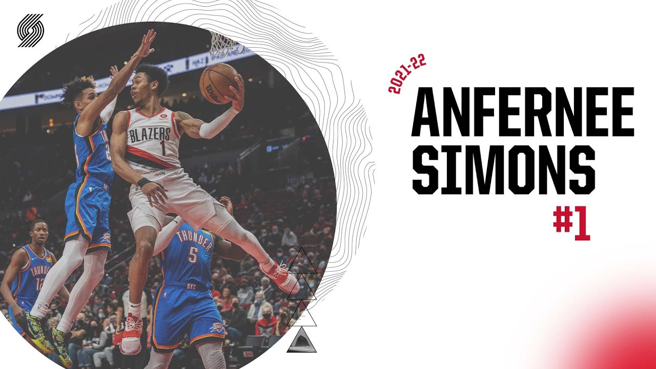 Anfernee Simons 2021-22 Season Highlights | Portland Trail Blazers ...