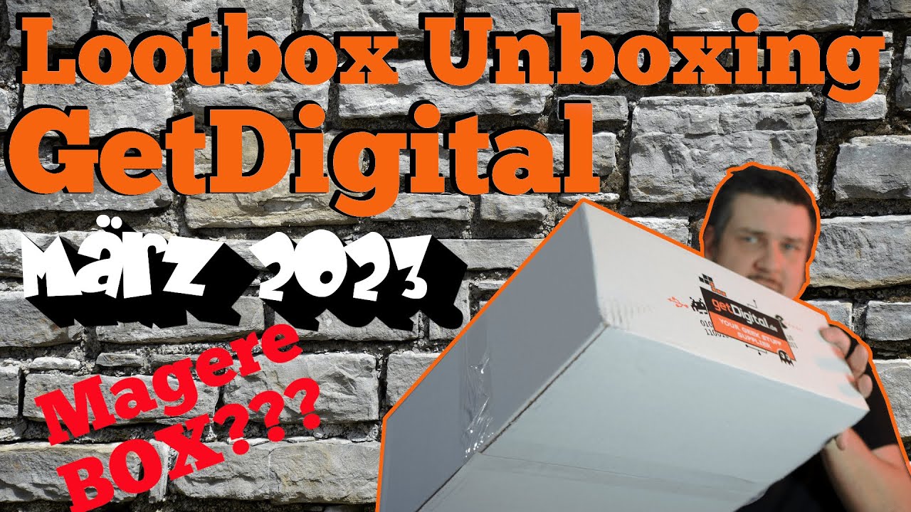GetDigital Lootbox März 2023 - YouTube
