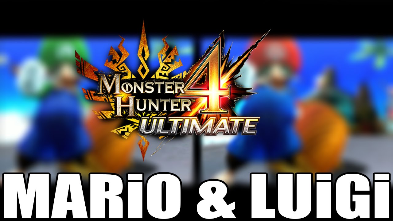 Mario & Luigi in *Monster Hunter 4 Ultimate* - YouTube