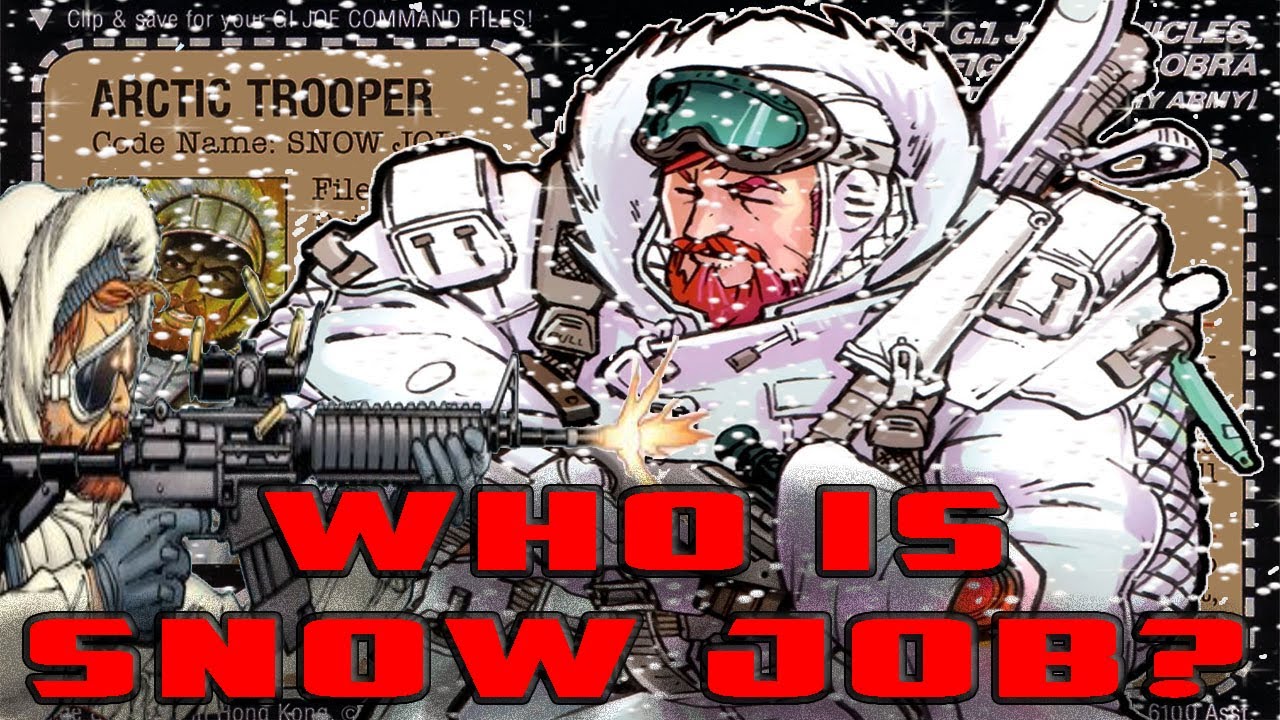 History and Origin of GI Joe's SNOW JOB! - YouTube